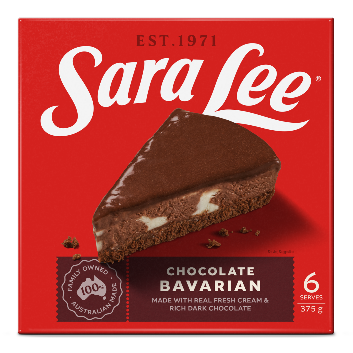 Sara Lee Chocolate Bavarian 375g FRONT_HiRes_RGB – Sara Lee