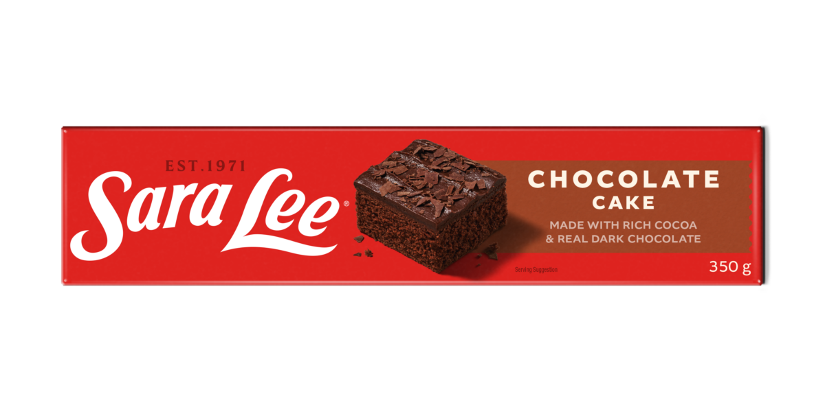 Sara Lee Chocolate Cake 350g Render LHS_HiRes_RGB – Sara Lee