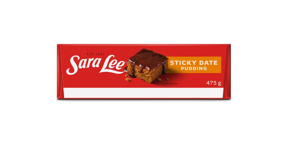 Sara Lee Sticky Date Pudding 475g Render TOP_HiRes_RGB – Sara Lee